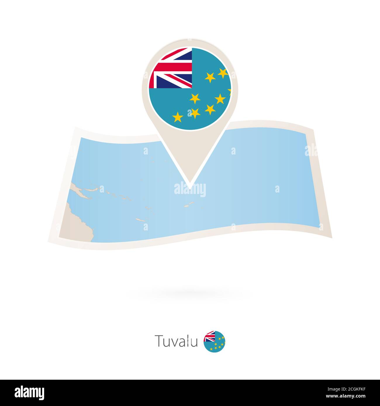 Map of tuvalu hi-res stock photography and images - Alamy