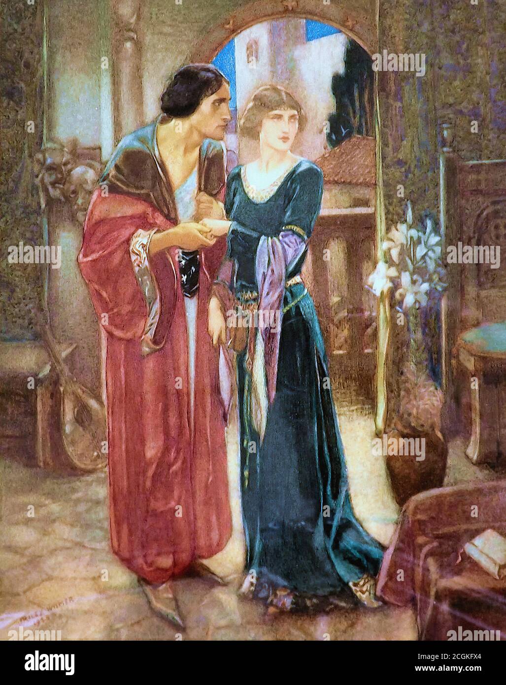 Wilmer John Riley - Romeo and Juliet Reunited - British School - 19th ...