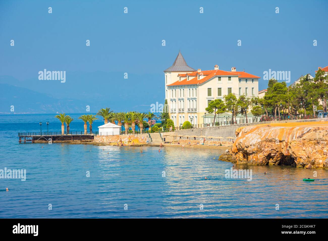 Loutra Edipsou, North Euboea, Greece Stock Photo - Alamy