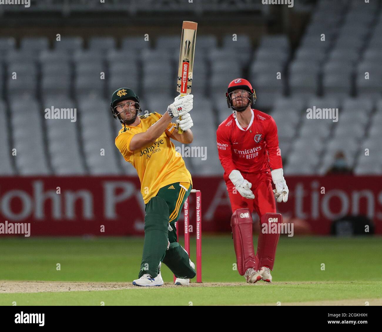 Notts Outlaws' Joe Clarke during Vitality Blast match at Trent Bridge ...