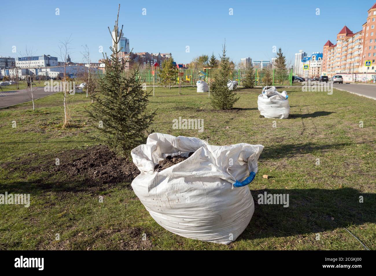 Bag of soil hi-res stock photography and images - Alamy