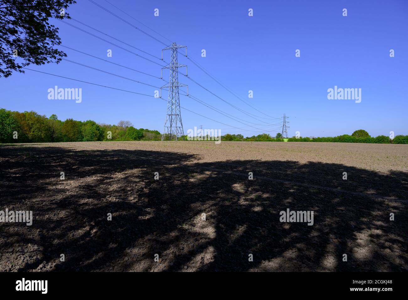 Felled pylon hi-res stock photography and images - Alamy