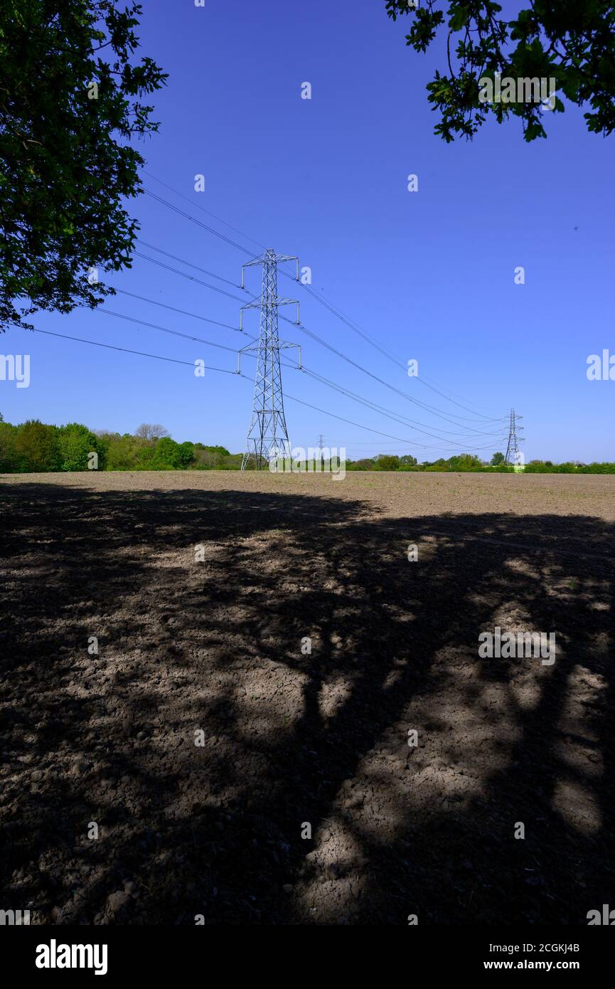 Felled pylon hi-res stock photography and images - Alamy