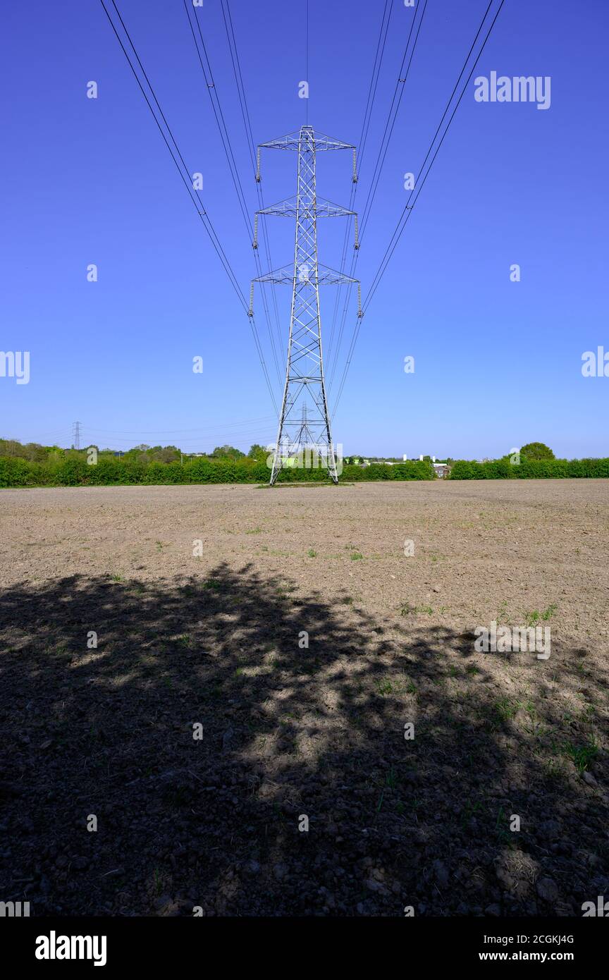 Felled pylon hi-res stock photography and images - Alamy