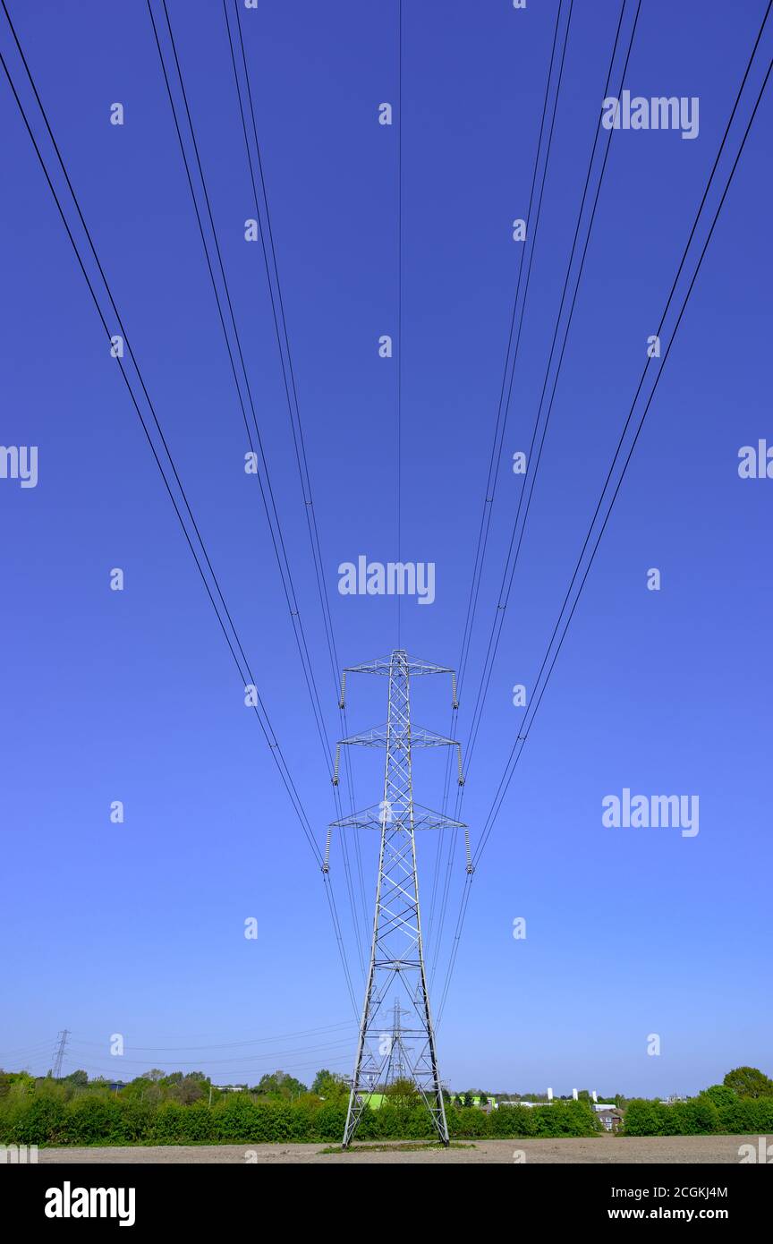 Felled pylon hi-res stock photography and images - Alamy