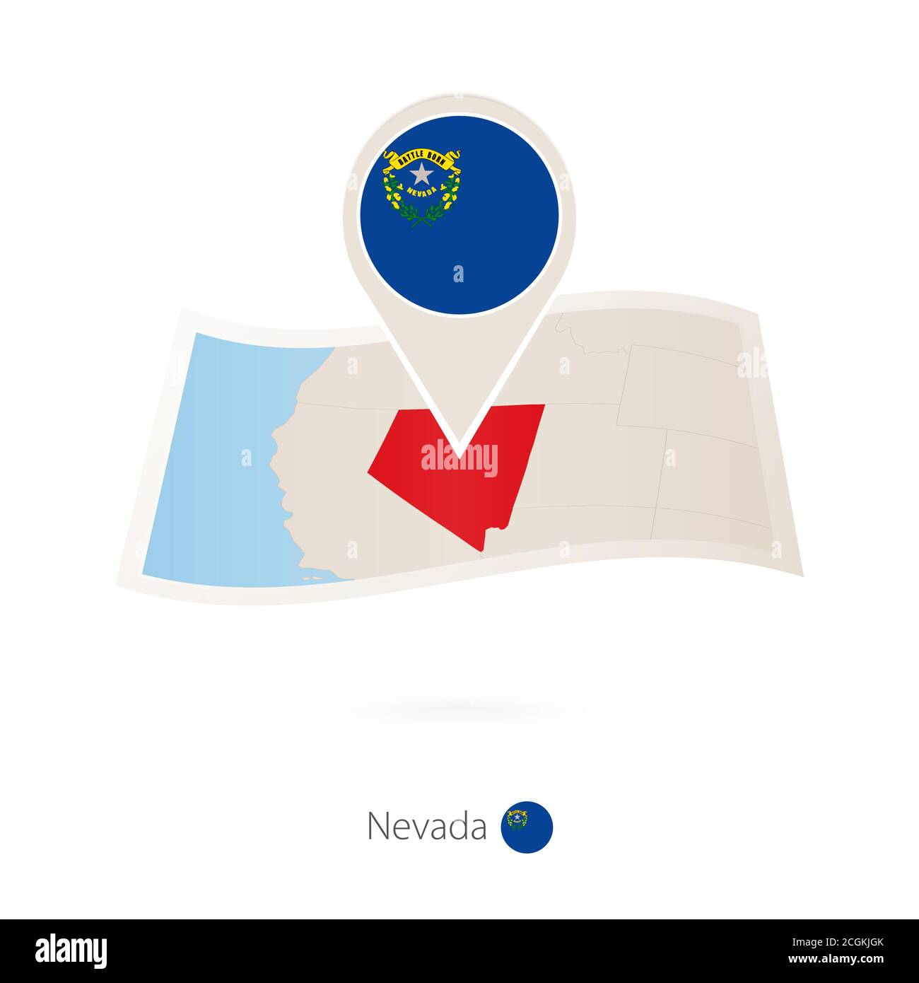 The discovery and nevada Stock Vector Images - Alamy