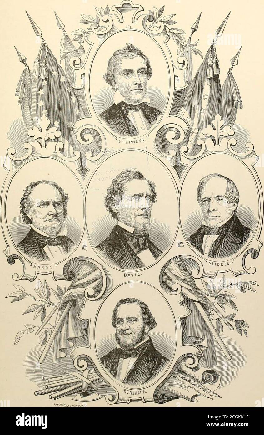 . The pictorial history of the great Civil War: its causes, origin ...
