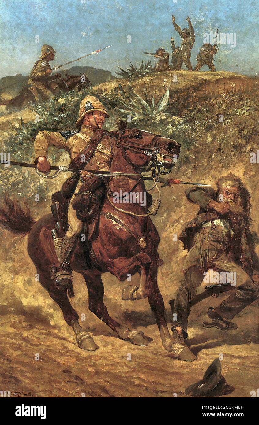 Boer war painting hi-res stock photography and images - Alamy