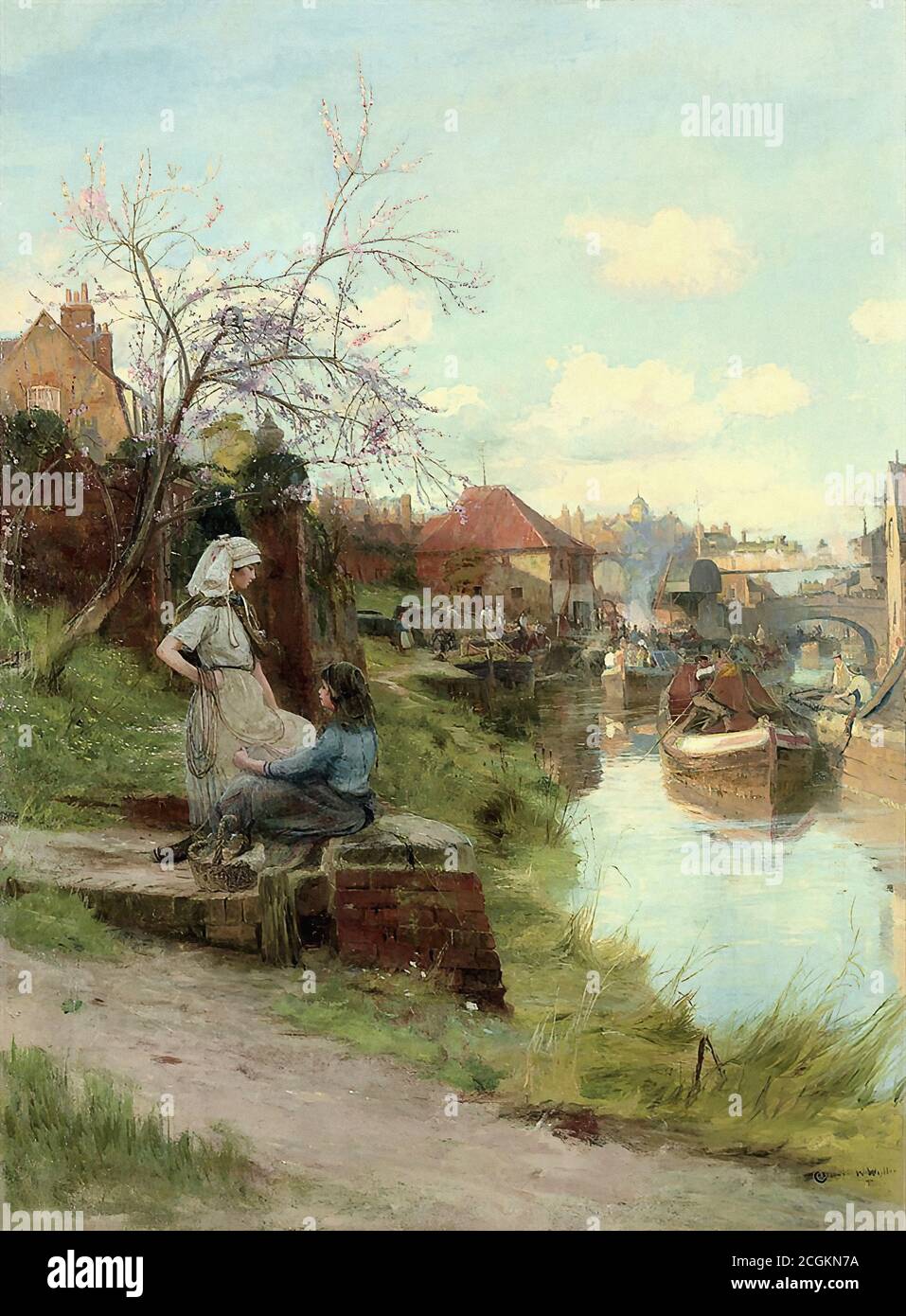 Charles william wyllie hi-res stock photography and images - Alamy