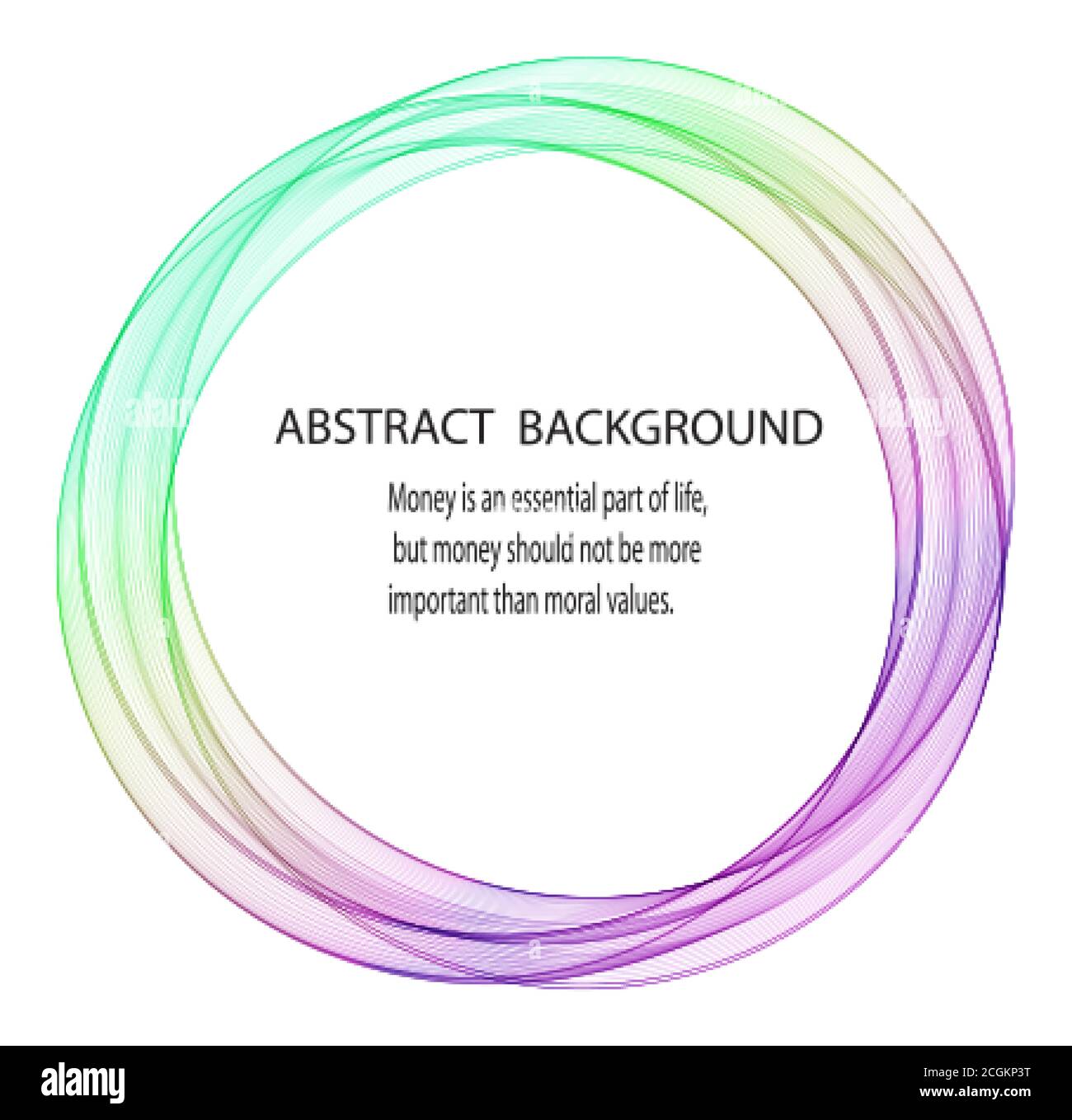 Color circle. Abstract wave. Logo. Layout for advertising. eps10 Stock ...