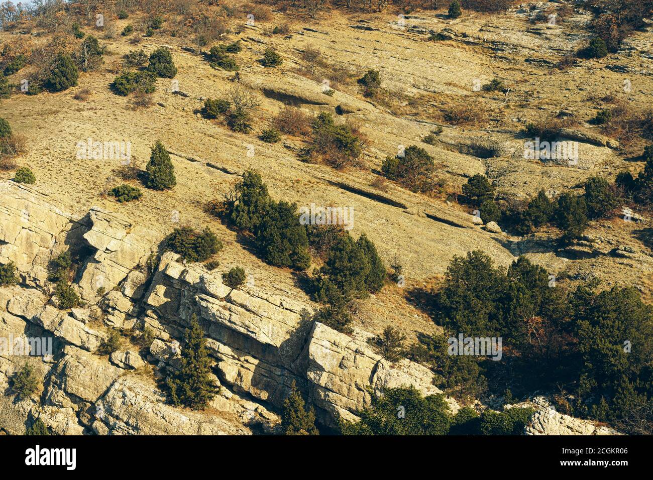 Photo of mountain valley stone landscape background Stock Photo - Alamy