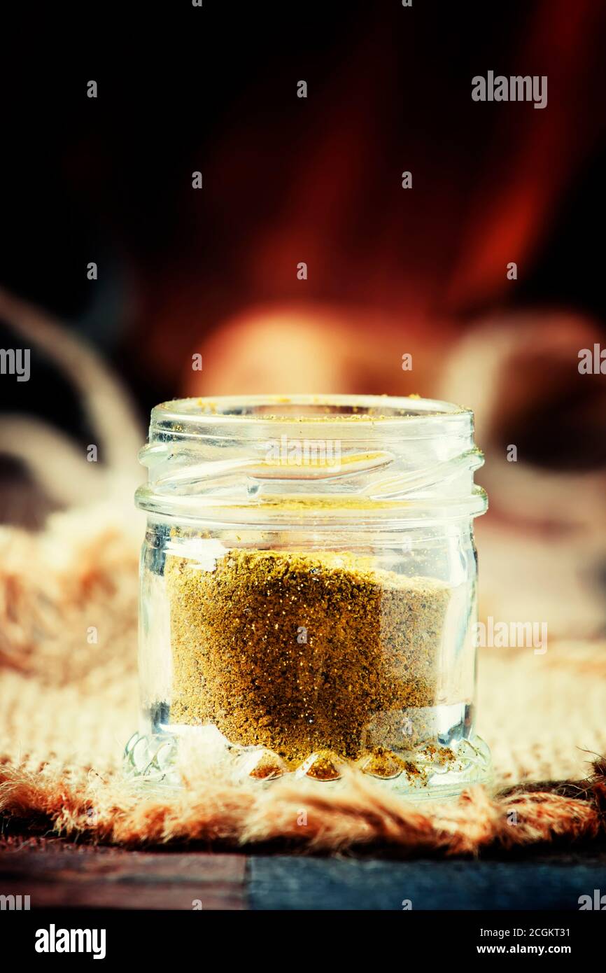 Ground garam masala spice blend hi-res stock photography and images - Alamy