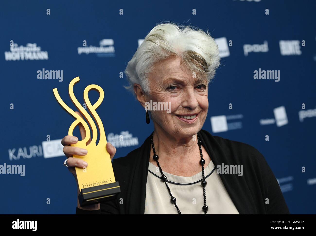 Berlin, Germany. 11th Sep, 2020. The actress Nicole Heesters holds her ...