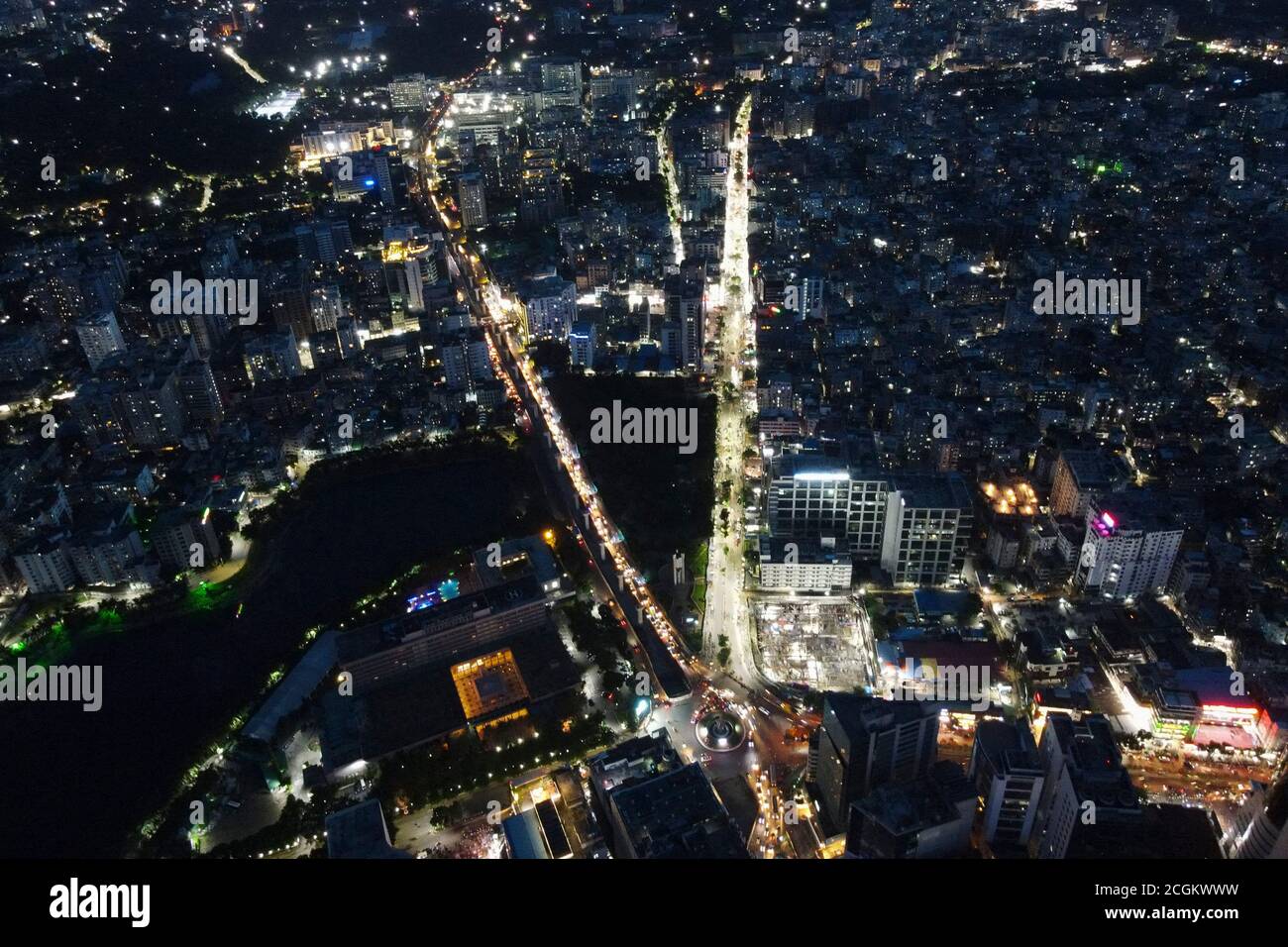 Dhaka aerial density hi-res stock photography and images - Alamy