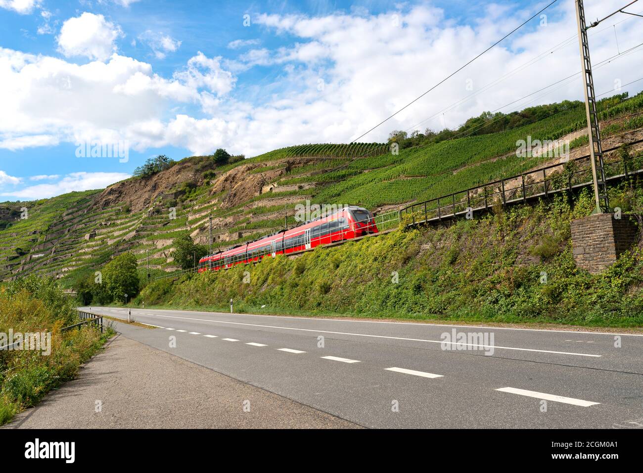 Rhine gorge germany train koblenz hi-res stock photography and images ...
