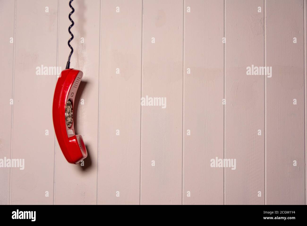 Analog telephone handset. Telecommunication concept Stock Photo - Alamy