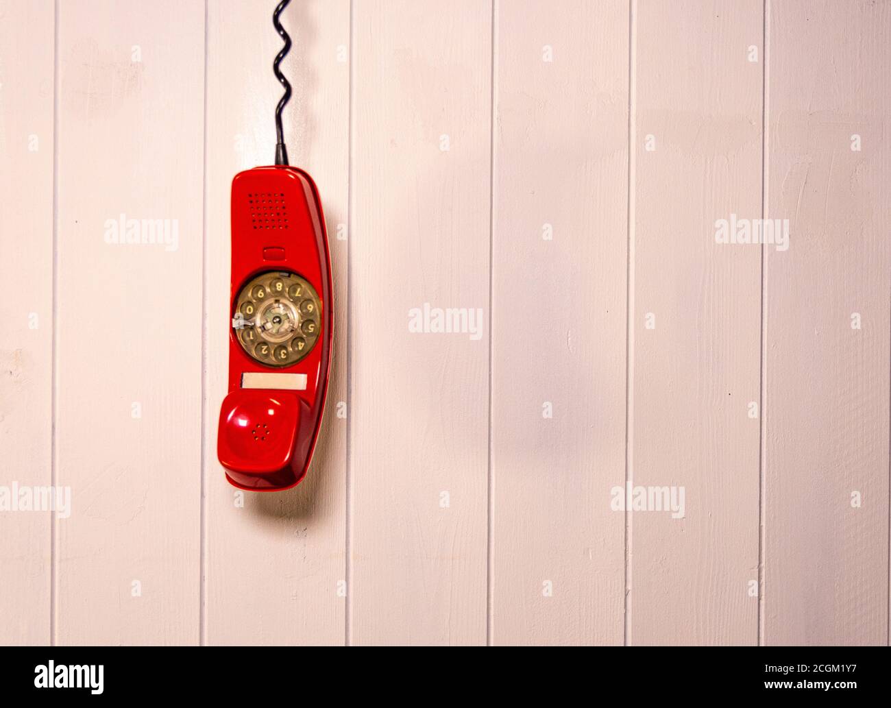 Analog telephone handset. Telecommunication concept Stock Photo - Alamy