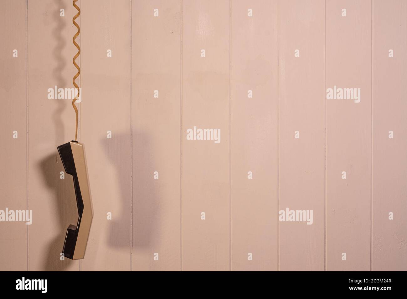 Analog telephone handset. Telecommunication concept Stock Photo - Alamy