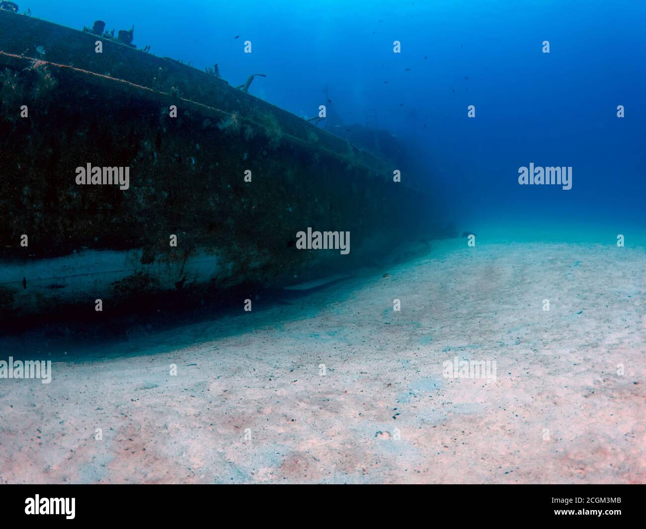 The wreck of the P31 Patrol Boat in Comino, Malta Stock Photo - Alamy