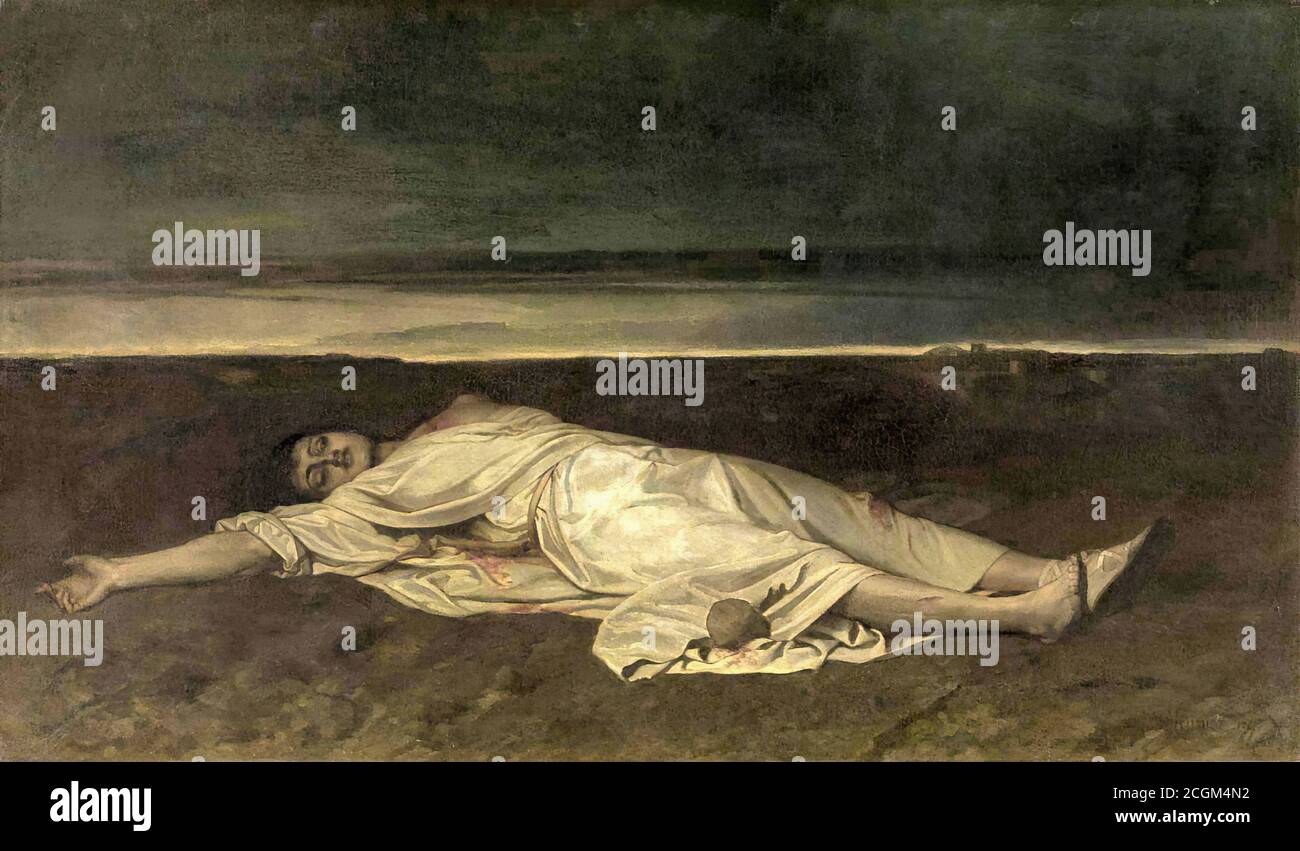 Meunier Constantin - Saint Stephen - Belgian School - 19th Century ...