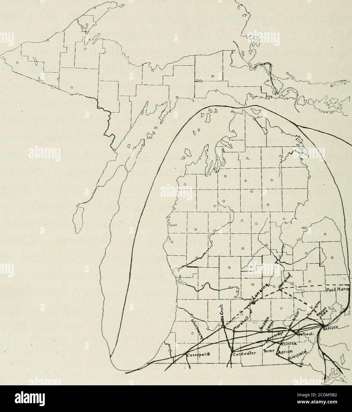 . Political parties in Michigan, 1837-1860. An historical study of ...