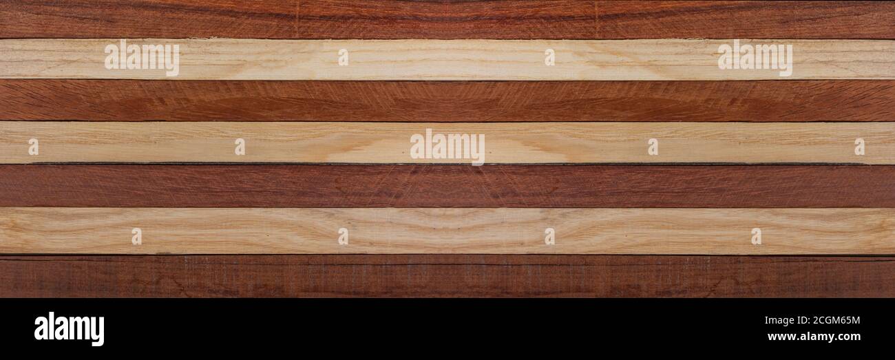 Solid wood bars arranged horizontally Stock Photo - Alamy
