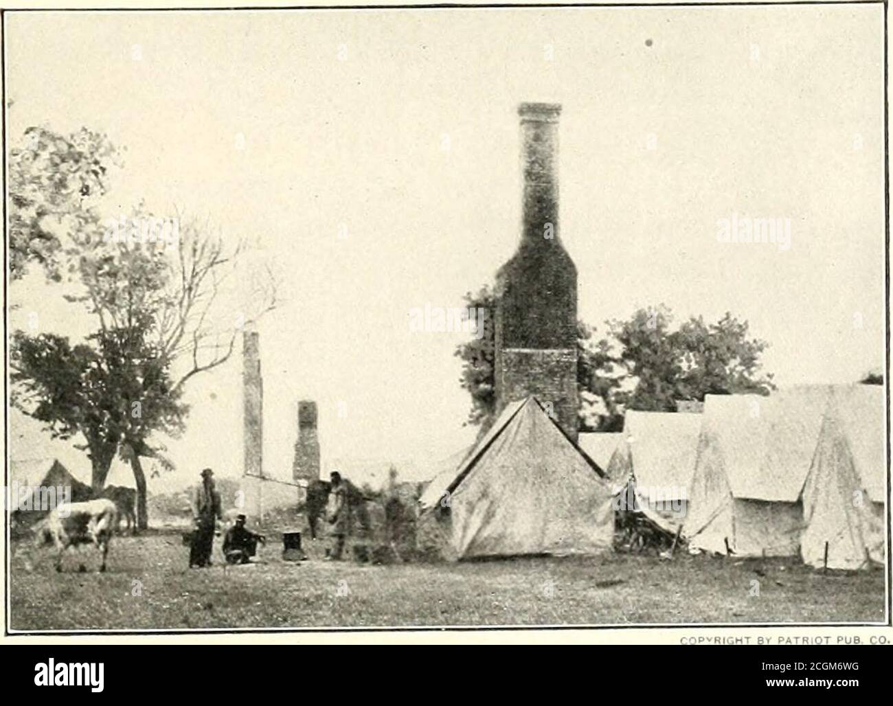 . The Civil War through the camera : hundreds of vivid photographs ...