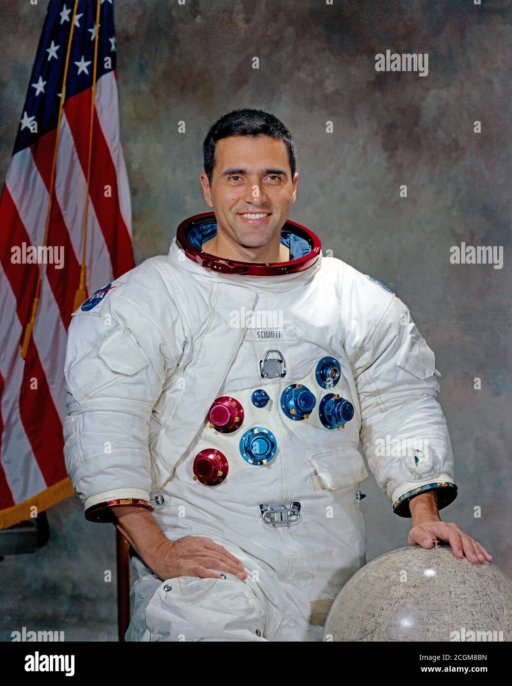 1971 - Portrait - Astronaut Harrison H. Schmidt Stock Photo - Alamy