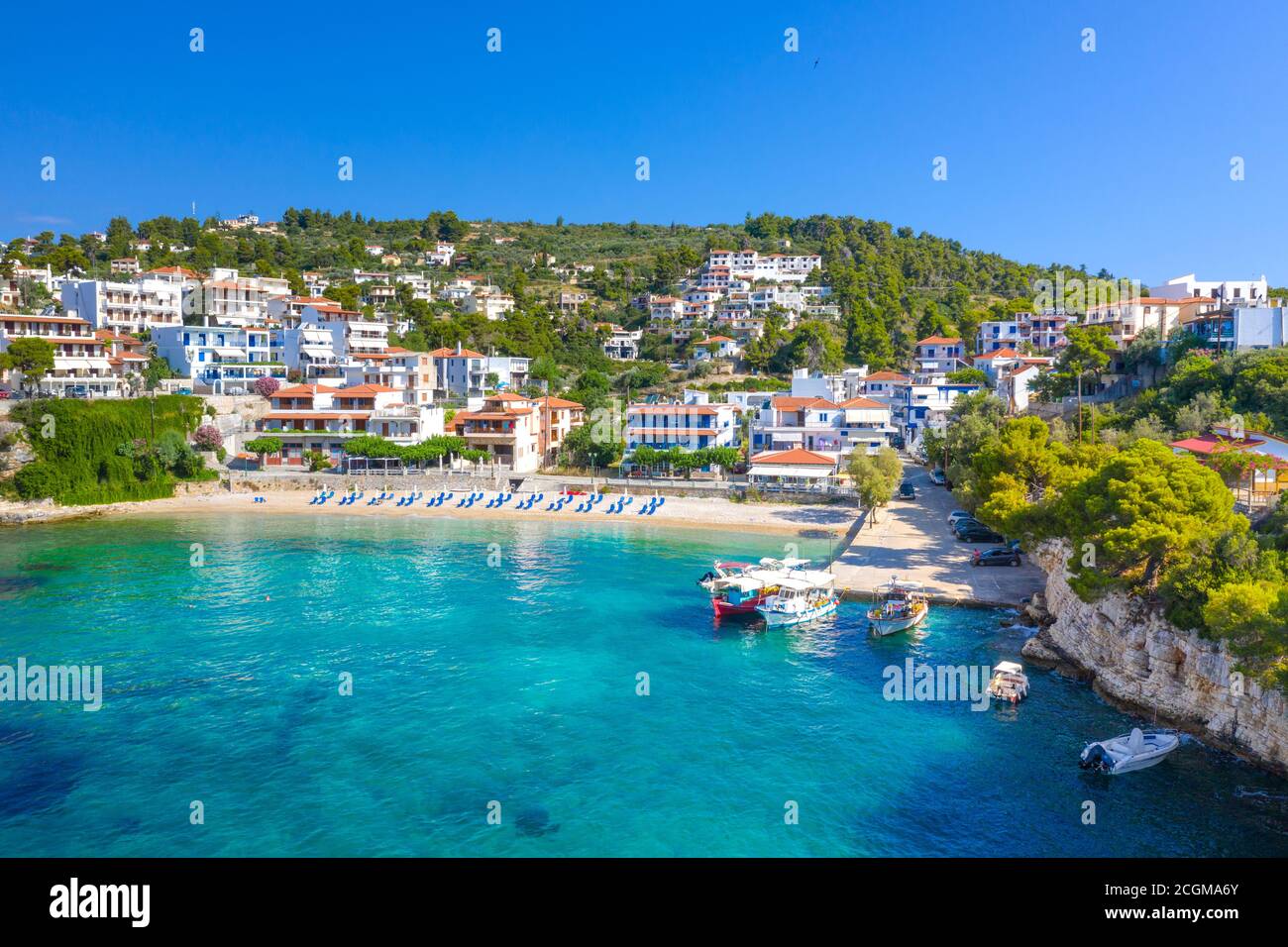 Votsi bay hi-res stock photography and images - Alamy