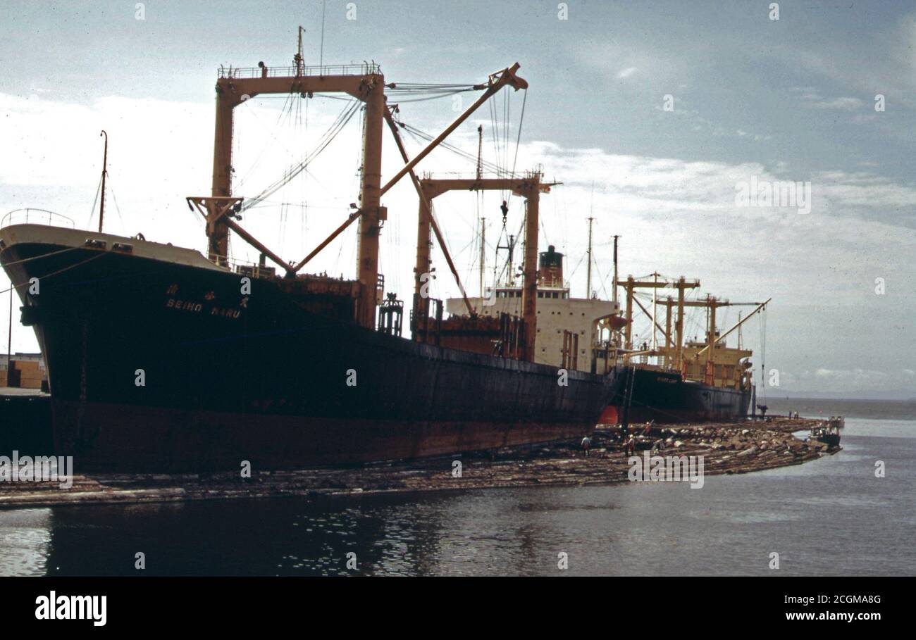 1970s logging ship hi-res stock photography and images - Alamy