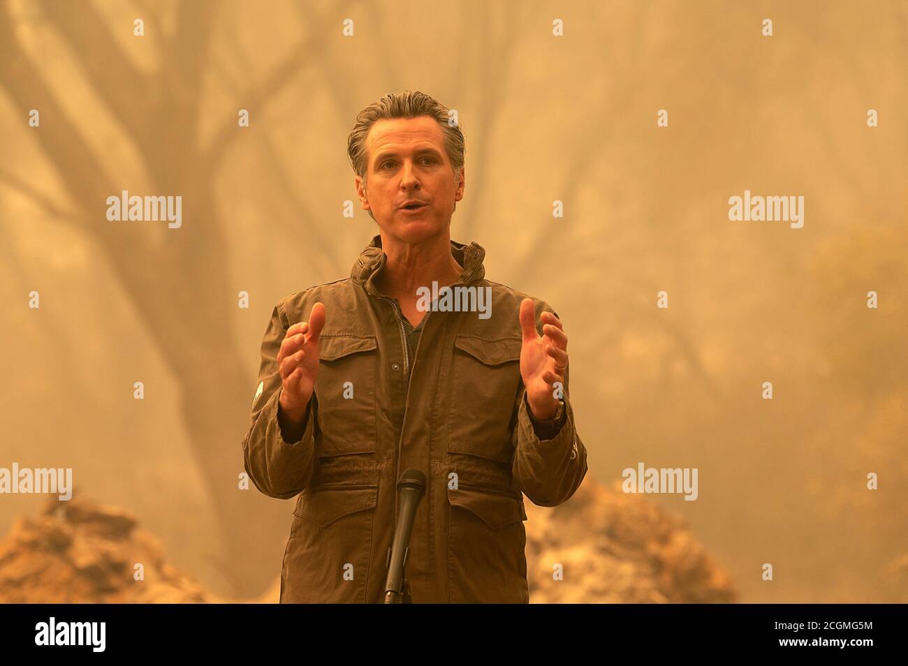 Gavin newsom fire hi-res stock photography and images - Alamy