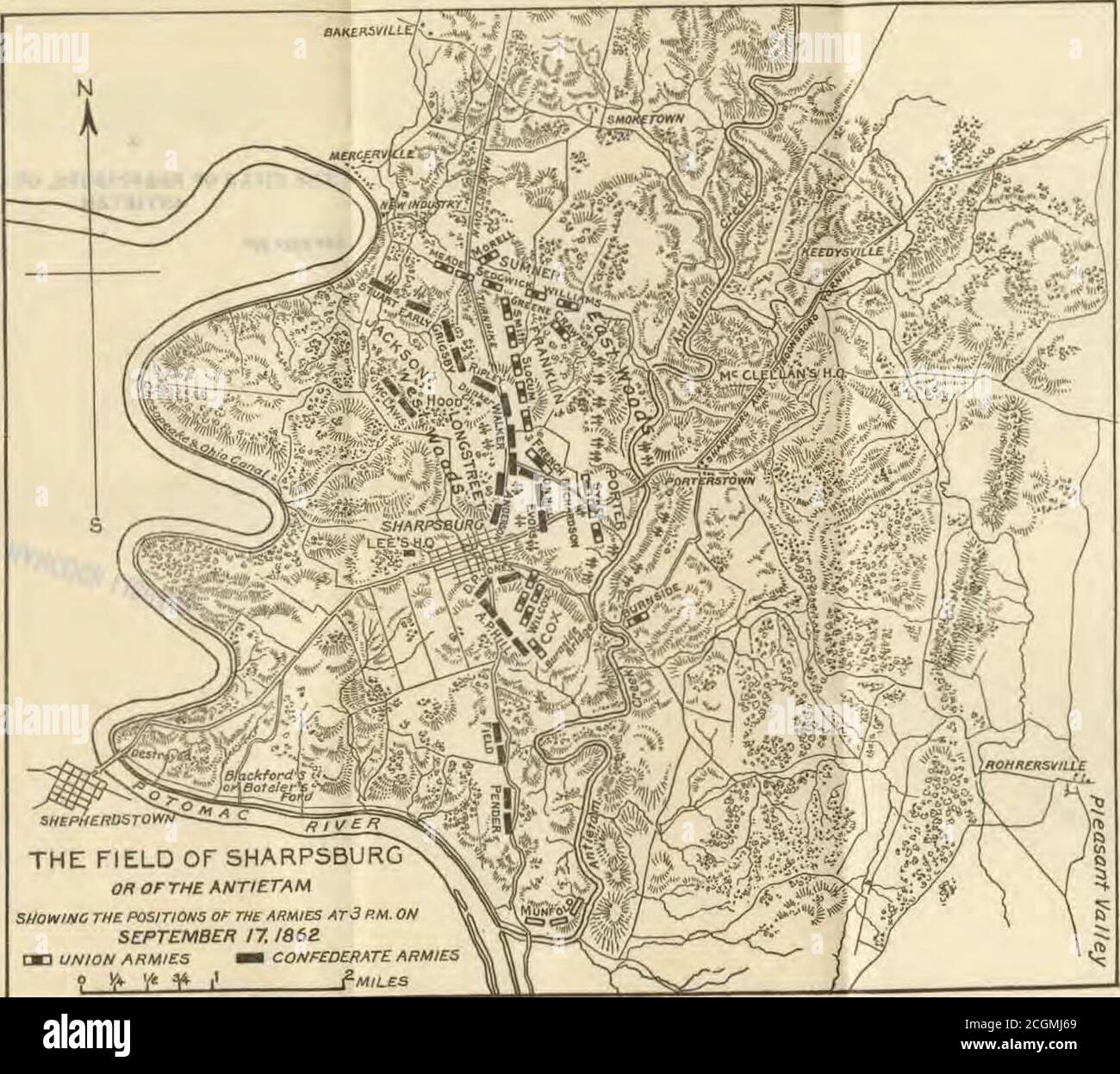 Confederate states of america map hi-res stock photography and images ...