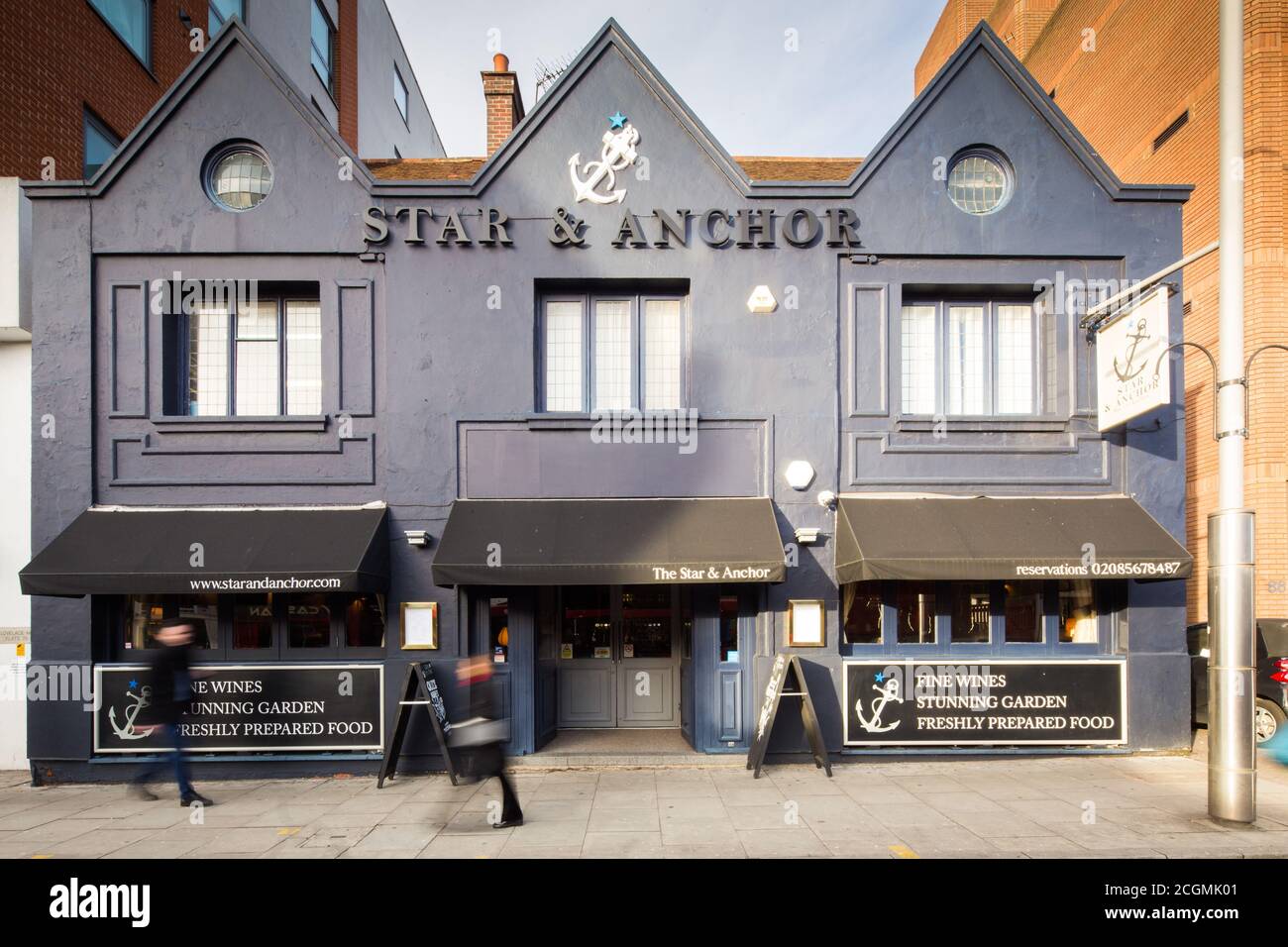 The Star & Anchor Pub Stock Photo - Alamy
