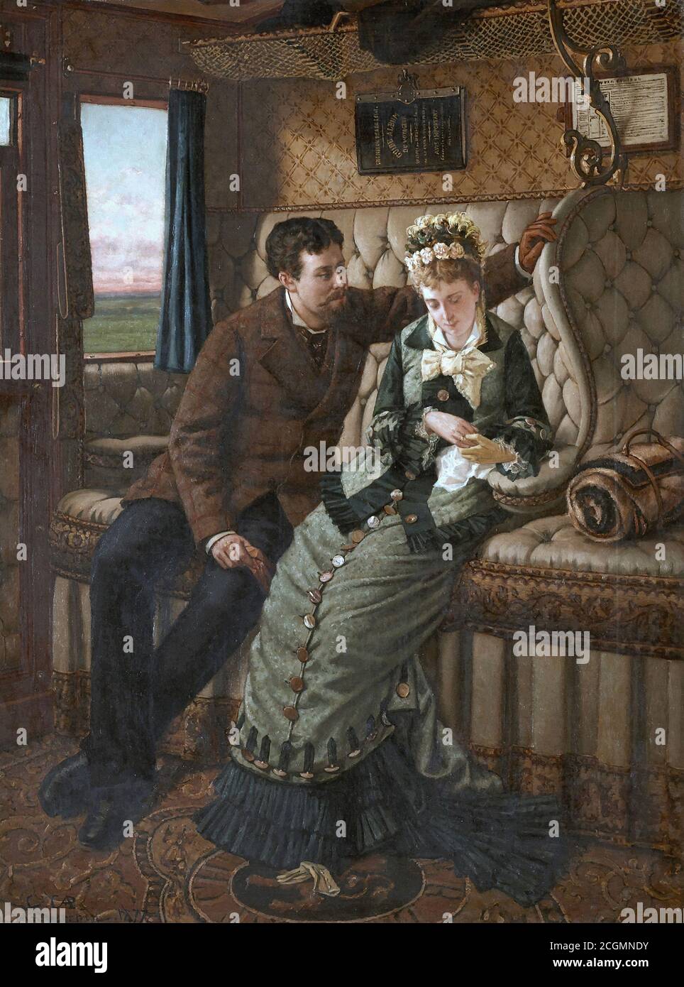 Cap Constant - De Huwelijksreis 1 - Het Vertrek - Belgian School - 19th ...