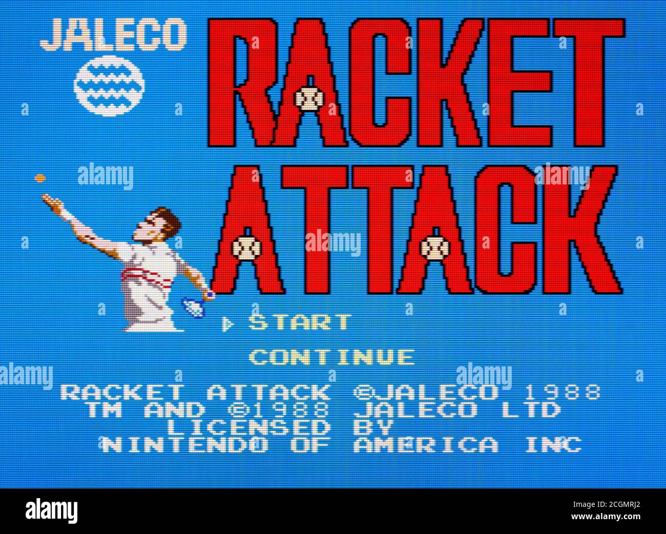 Racket Attack - Nintendo Entertainment System - NES Videogame ...