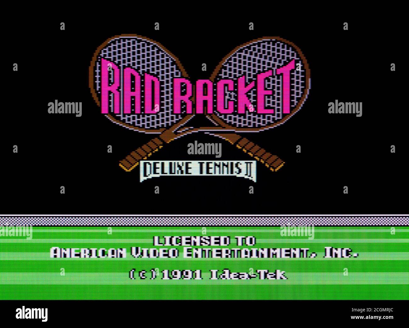 Rad Racket Deluxe Tennis - Nintendo Entertainment System - NES ...