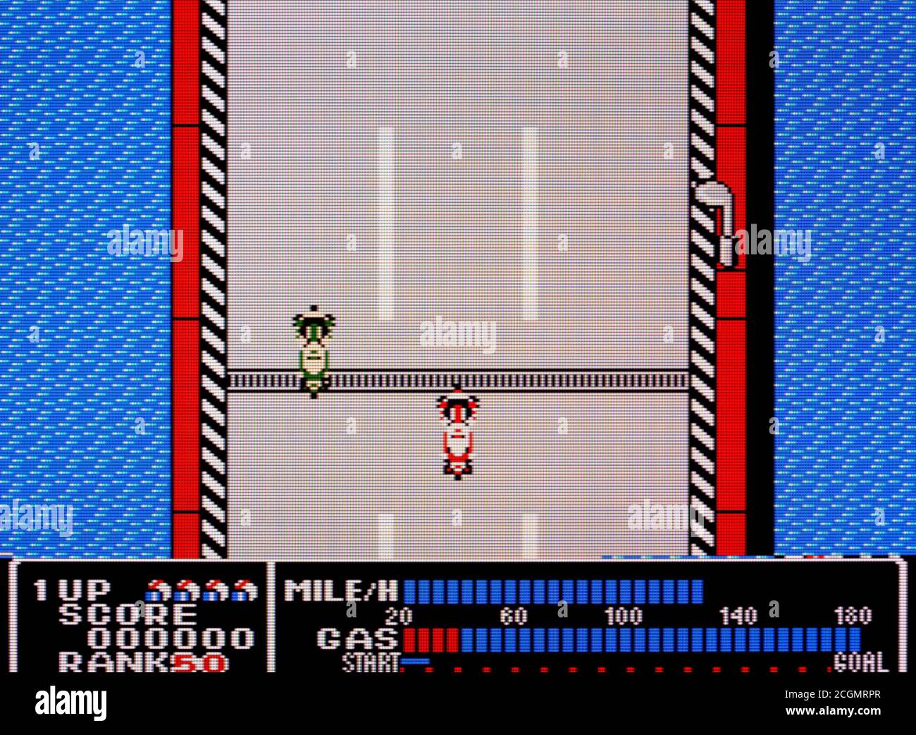 Rally Bike - Nintendo Entertainment System - NES Videogame - Editorial ...