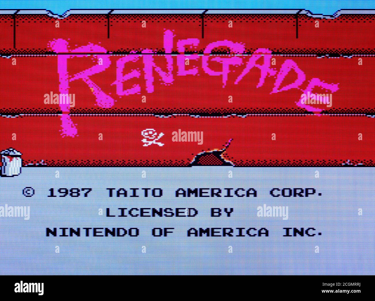Renegade - Nintendo Entertainment System - NES Videogame - Editorial ...