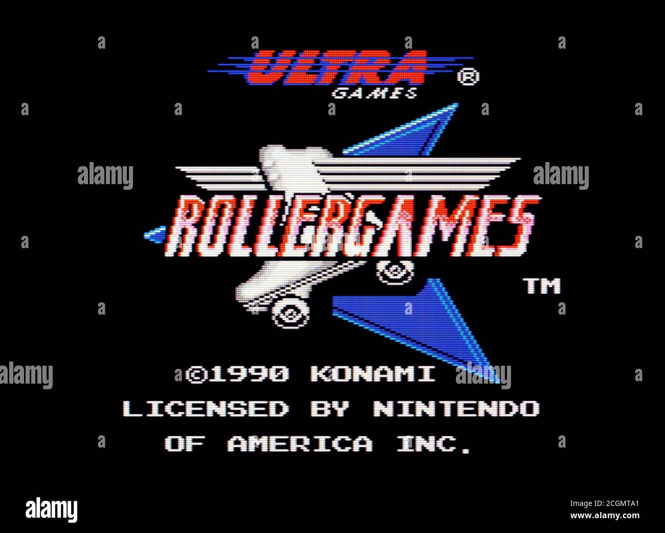 Rollergames - Nintendo Entertainment System - NES Videogame - Editorial ...