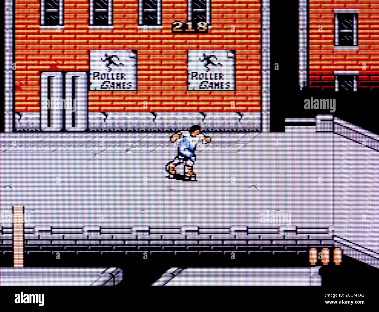 Rollergames - Nintendo Entertainment System - NES Videogame - Editorial ...