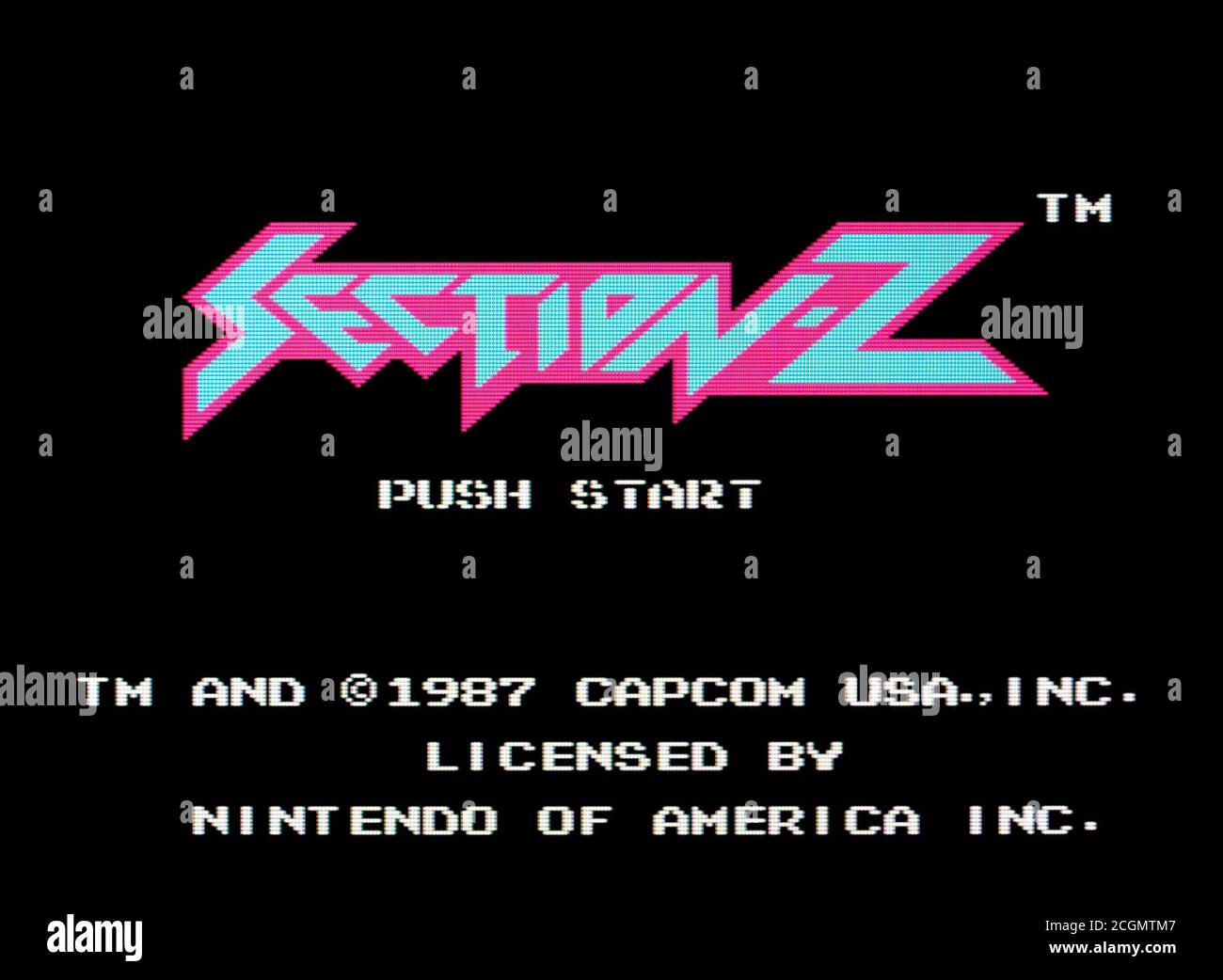 Section Z - Nintendo Entertainment System - NES Videogame - Editorial ...