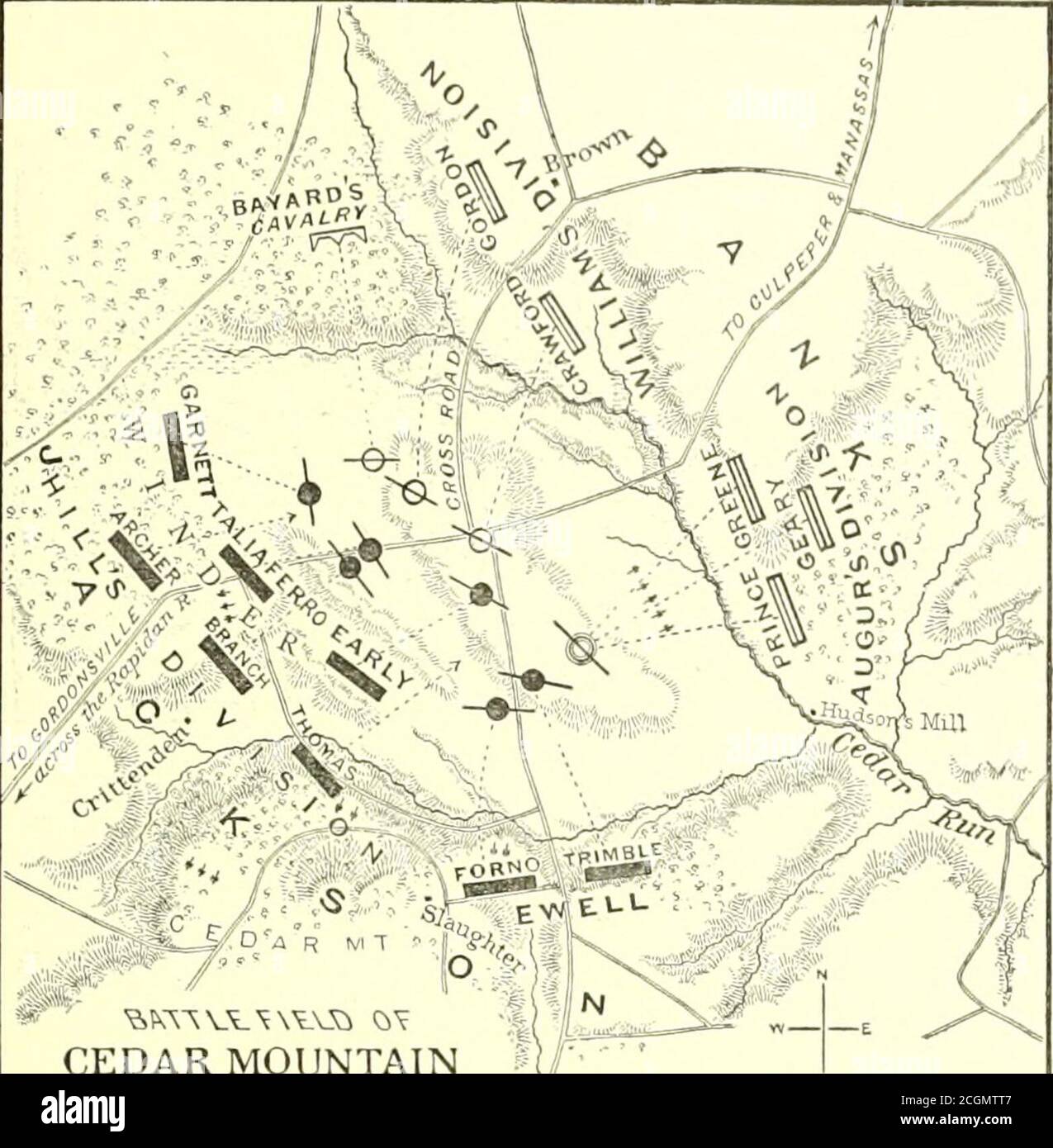 Battle of cedar mountain hi-res stock photography and images - Alamy