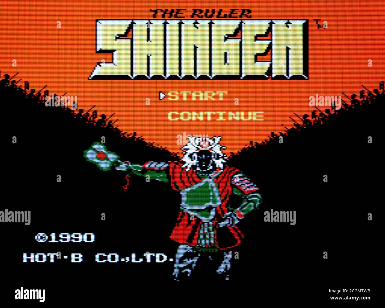Shingen - Nintendo Entertainment System - NES Videogame - Editorial use ...
