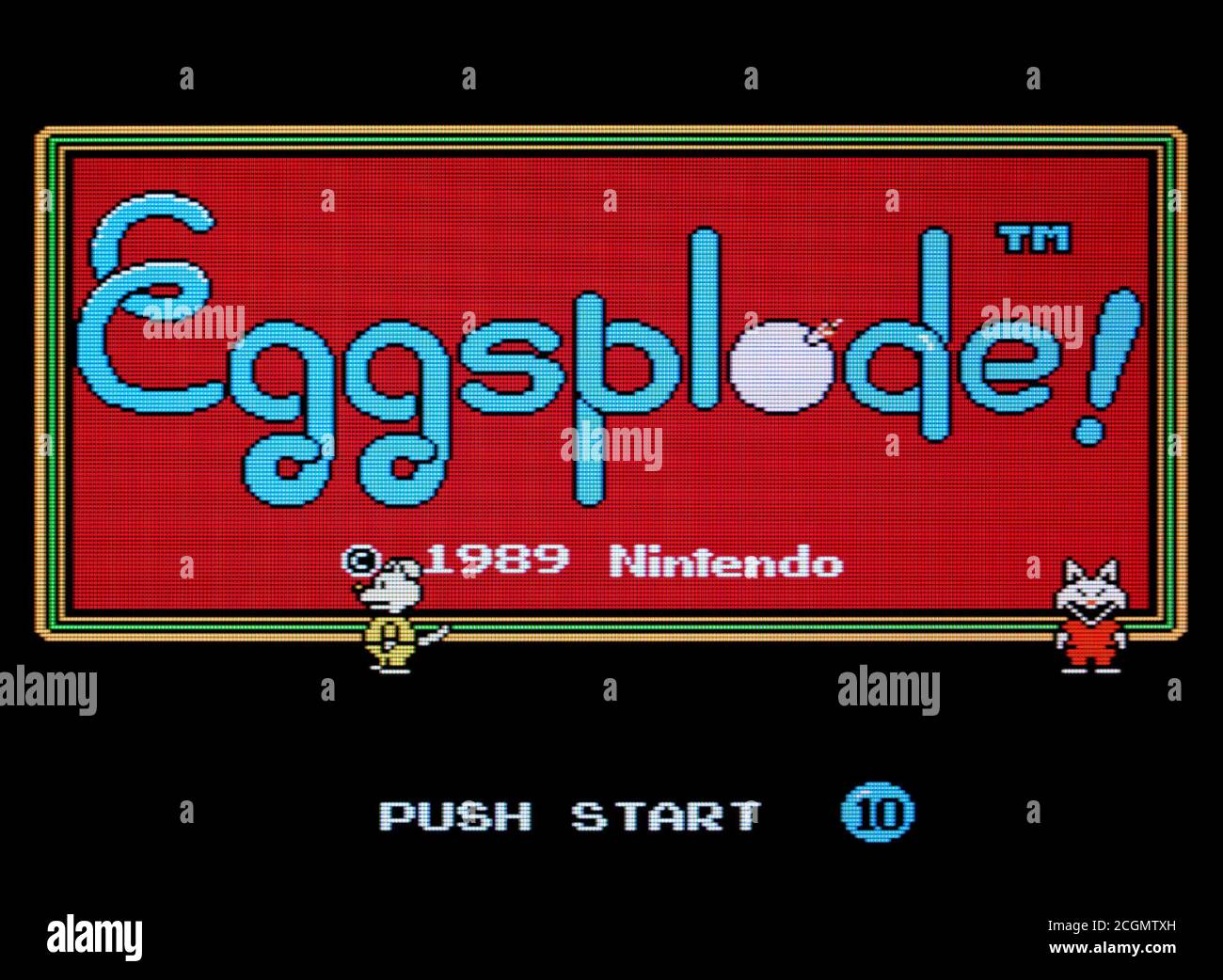 Eggsplode - Nintendo Entertainment System - NES Videogame - Editorial ...