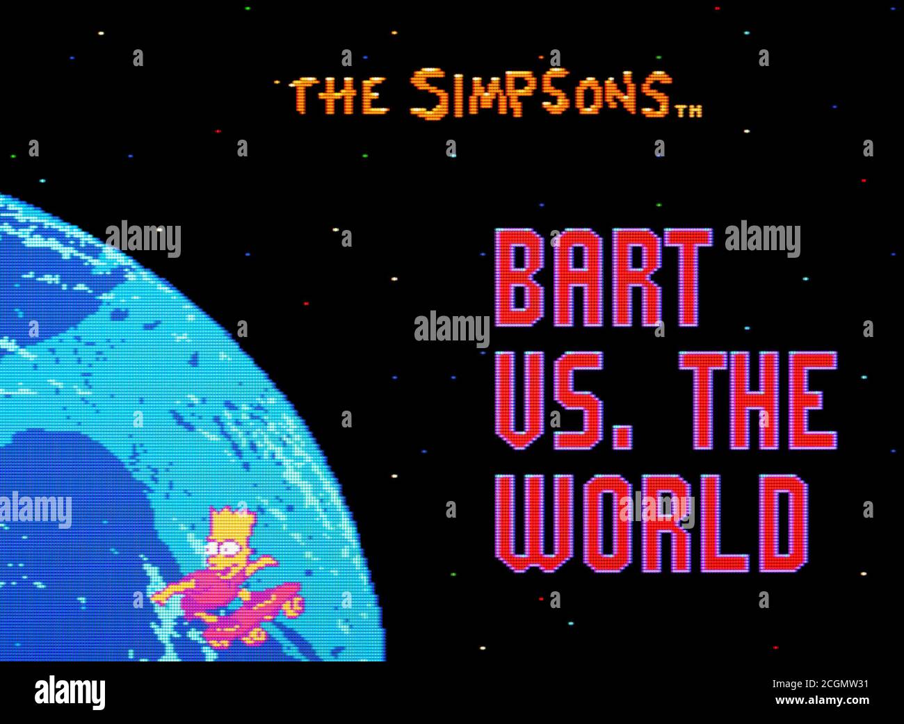 The simpsons bart vs the world hi-res stock photography and images - Alamy