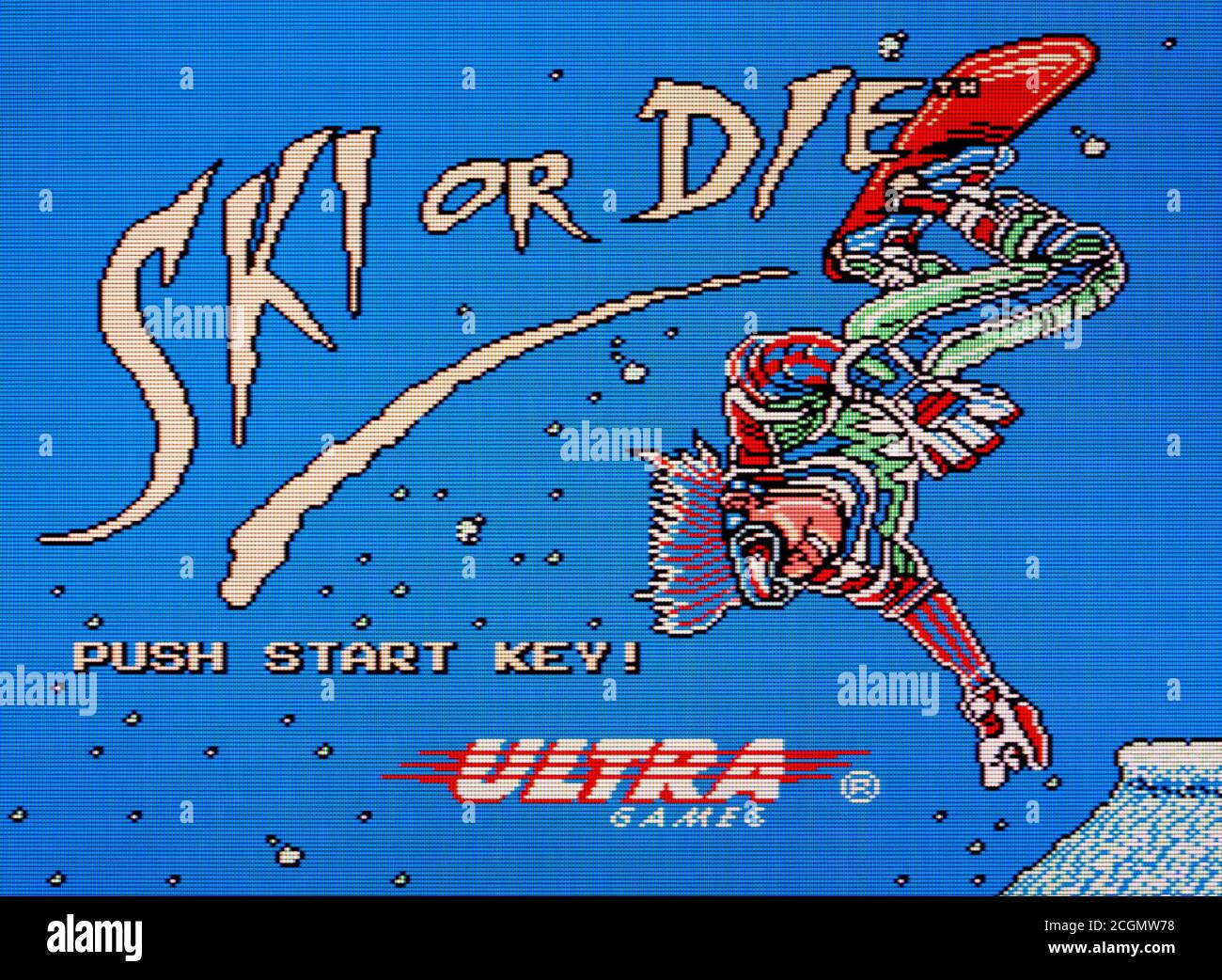 Ski or Die - Nintendo Entertainment System - NES Videogame - Editorial ...
