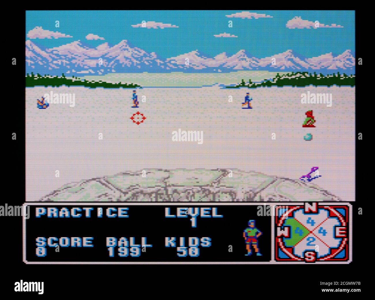 Ski or Die - Nintendo Entertainment System - NES Videogame - Editorial ...