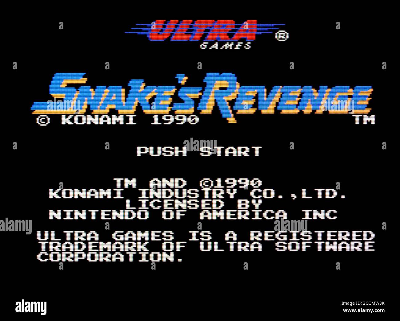 Snake's Revenge - Nintendo Entertainment System - NES Videogame ...