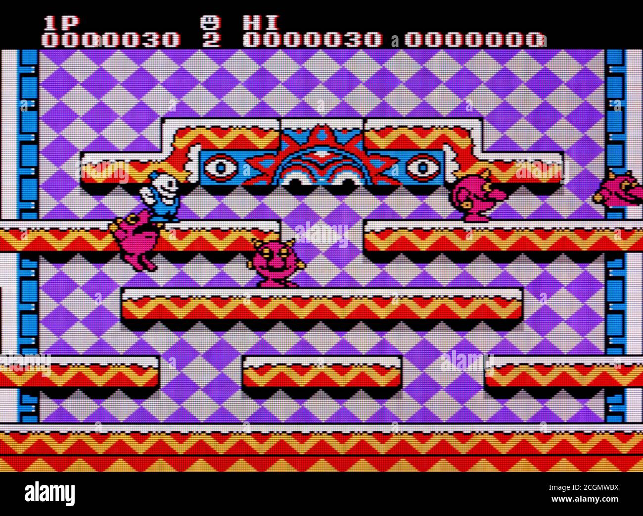 Snow Bros. - Nintendo Entertainment System - NES Videogame - Editorial ...