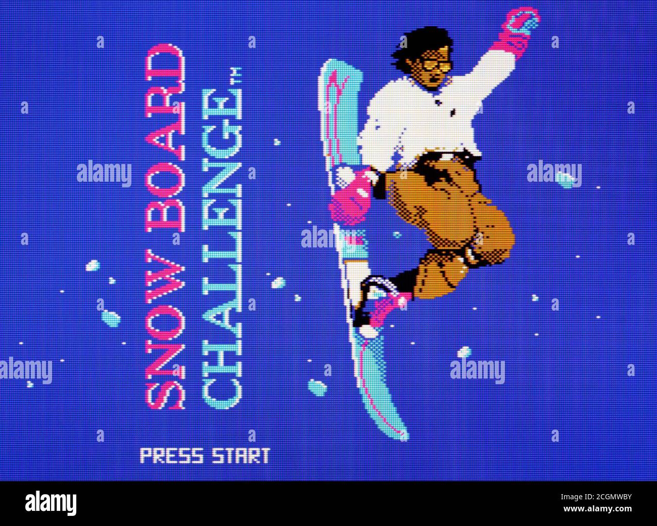 Snow Board Challenge - Nintendo Entertainment System - NES Videogame ...